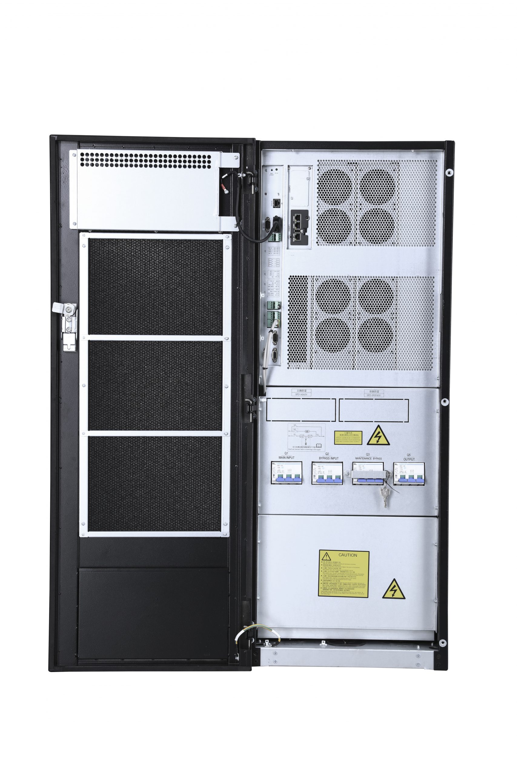 3 phases 10KVA-200KVA High frequency Online UPS 3 phases Input and ...
